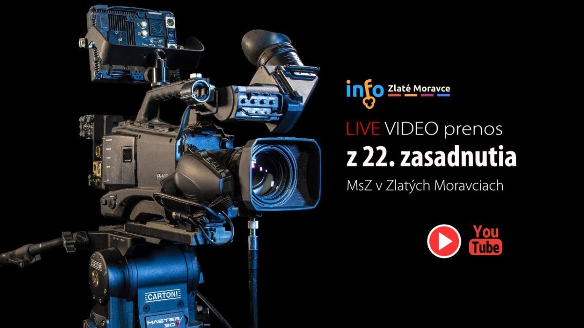 Video prenos z 22. zasadnutia MsZ v Zlatých Moravciach - Zlaté Moravce info